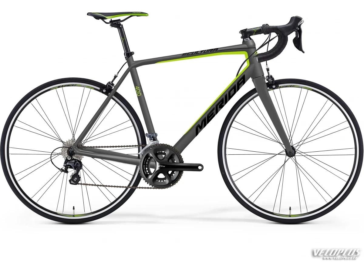 Bike Merida Scultura 400 S(50) anthracite-green-b - Veloplus