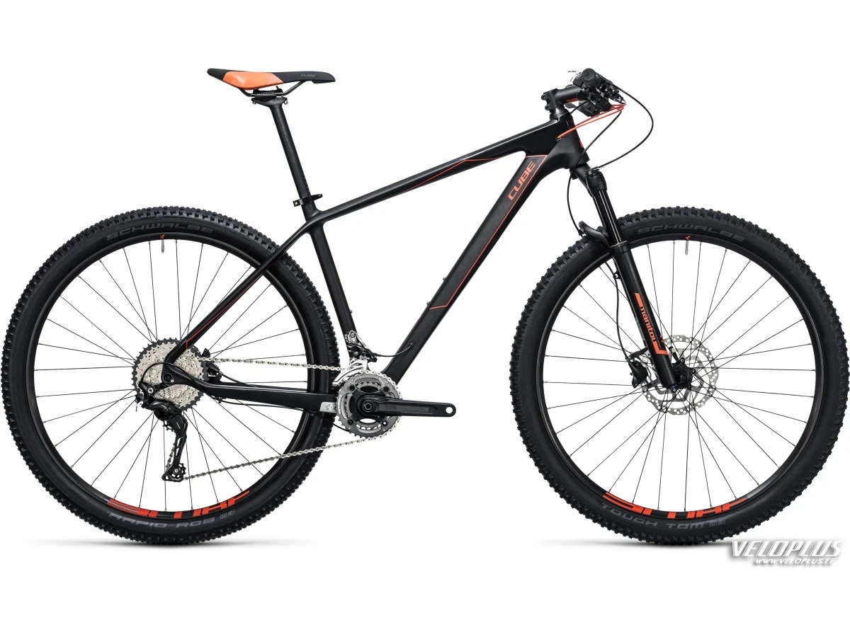 Bike Cube Reaction GTC 2x carbon n flashred 16 Veloplus